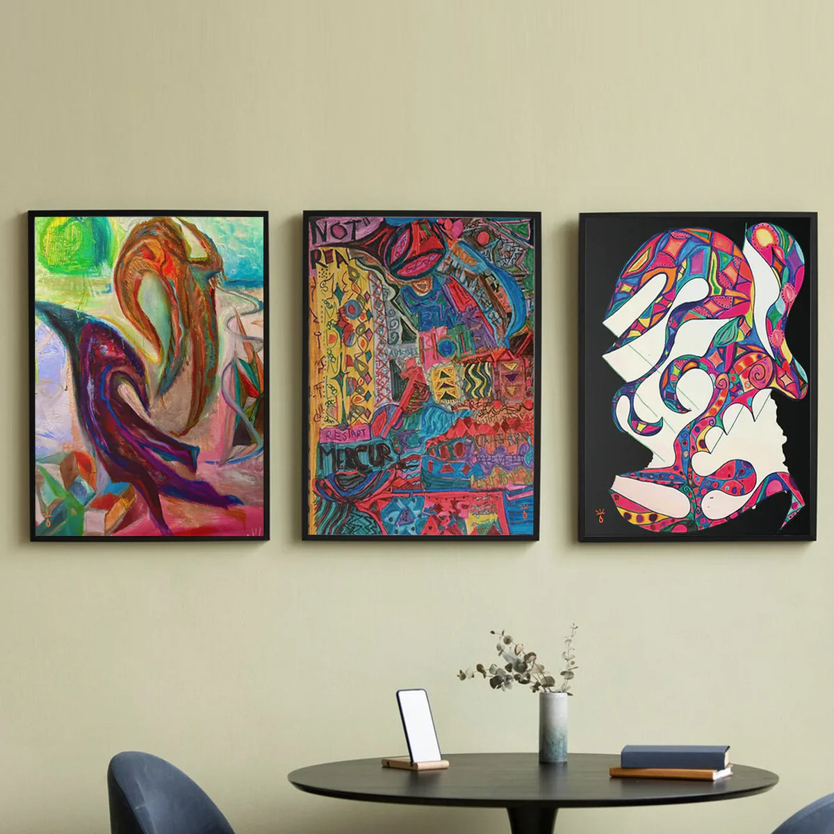 Abstract Wall Art by KYSCOMA – Code Purple Deals