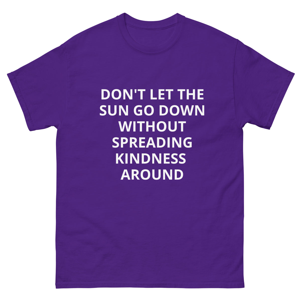 Men's classic tee | Don't let the sun – Code Purple Deals